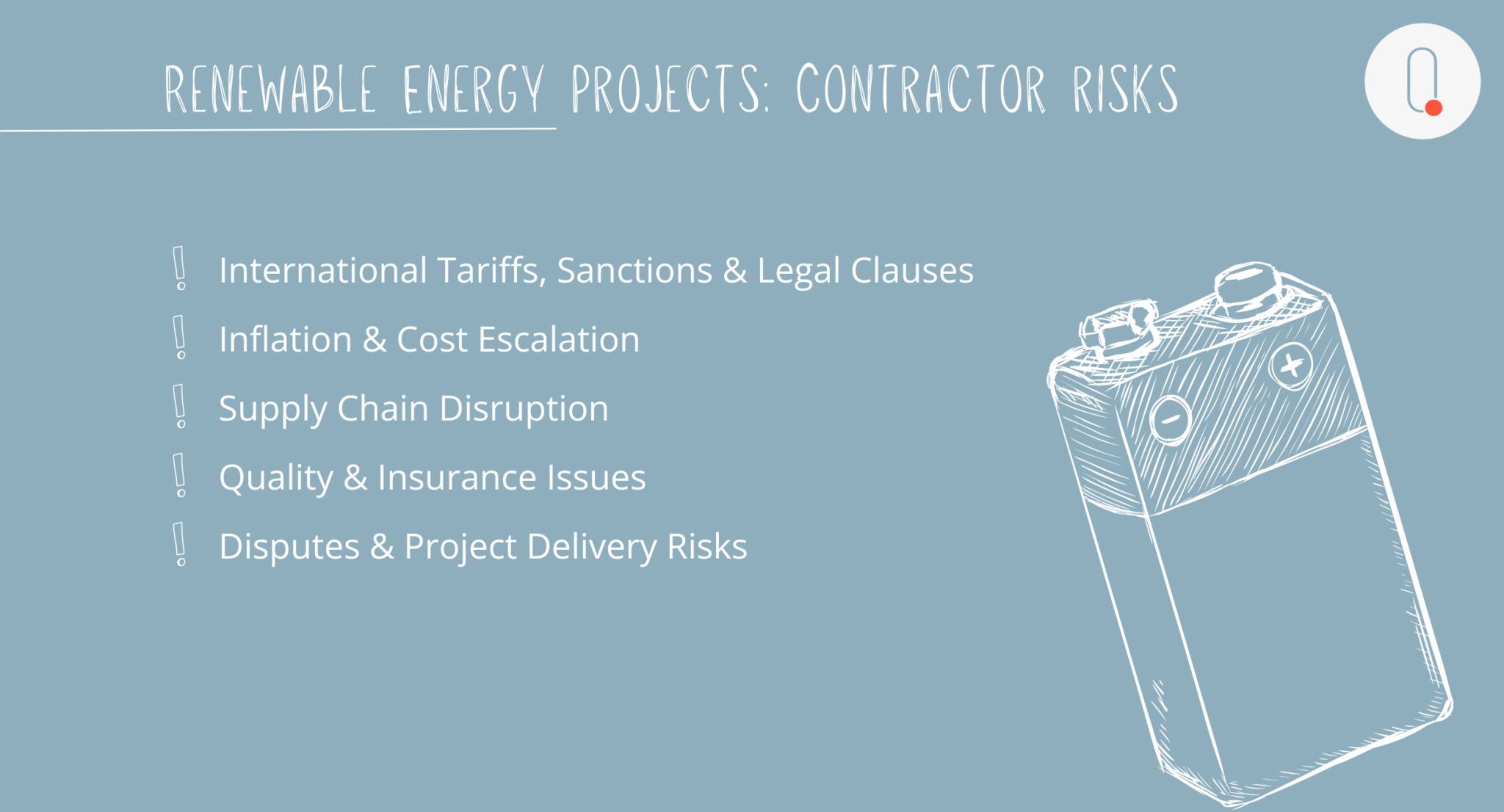 Renewable Energy Projects in 2025: Contractual Risks and How ...